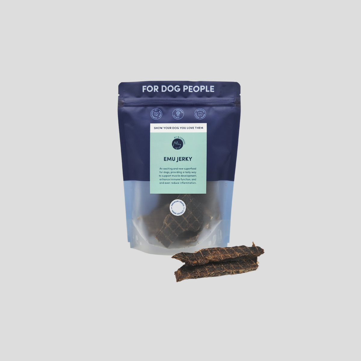 Emu Jerky For Dogs | K9 KATERING Dog Treats Australia — K9 Katering